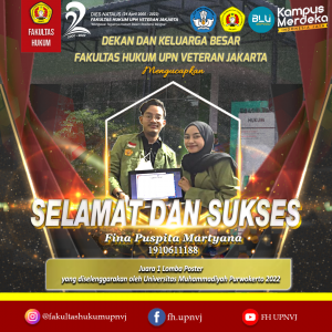 Prestasi Mahasiswa | Fakultas Hukum UPN Veteran Jakarta